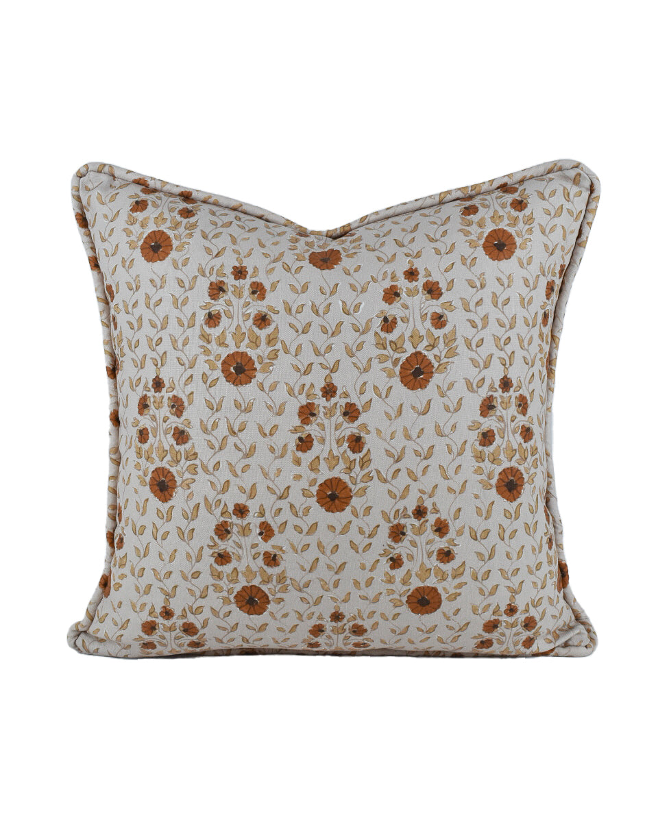 Mom's Garden Pillow - Monaco 18"x18" | Virginia Kraft Textiles
